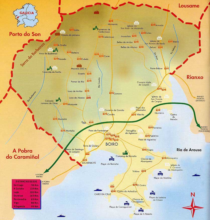 Mi rincón en el mundo: Galicia: A Coruña: Comarca del Barbanza: Boiro